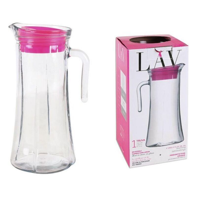 Truva Lav Clear Glass Pitcher 1400ml — Brycus